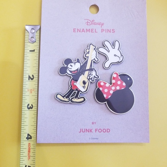 Disney | Accessories | New Disney Mickey Enamel Pins 3 In Set | Poshmark